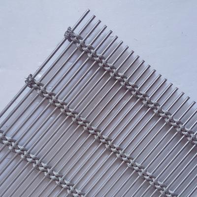 China Fluorine Stalen Decoratieve Metalen Gaas Scheidingswand Te koop