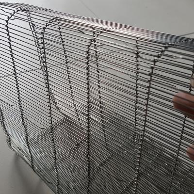 Decoratief flexibel metalen gaas gordijn voor de achtergrond