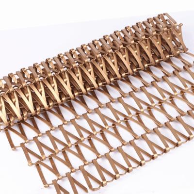 Cina Rete a spirale bilanciata per tenda metallica in vendita