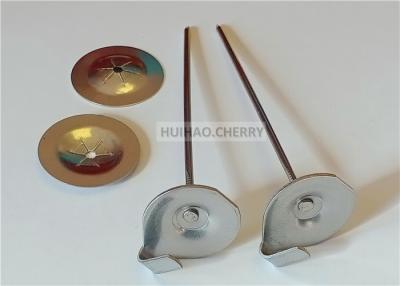 China Rustvrij staal 304 ronde kop aansluitende ankers 14 Gauge voor klep isolatie deksels Te koop