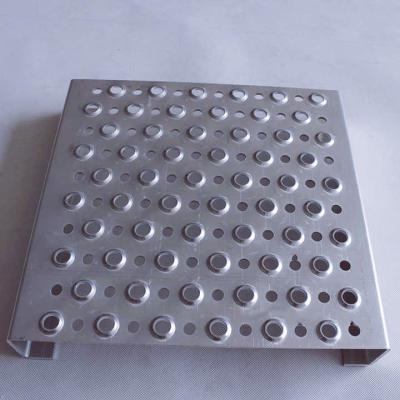 Gegalvaniseerde Veiligheidsroosterplank 182-356mm Breedte Industriële Vloer
