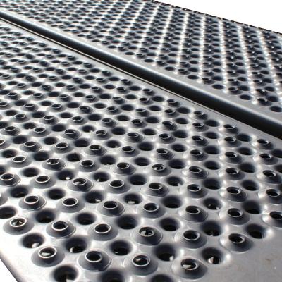 Q235 Koolstofstaal Geperforeerde Grip Strut Rooster 2MM-3MM