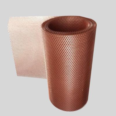 China Expanded Copper Brass Electromagnetic Shielding Mesh For Room Shielded for sale