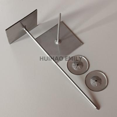 China 3.0mm dia Stainless Steel Self Adhesive Insulation Pins Nail For Ductwork for sale