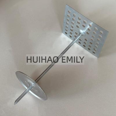 China Galvanized Steel Perforated Base Insulation Spindle Pins For Marine Repair for sale