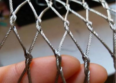 China Flexible X-tend Ferruled Stainless Steel Wire Rope Mesh For Balcony Balustrade for sale