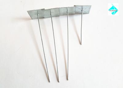 China 12GA Shipbuildings Galvanized Steel Self Stick Pins Fixing With Dome Cap Washer for sale