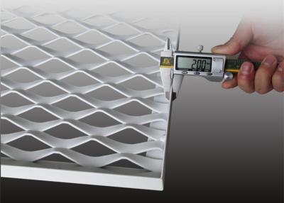 Cina Pannelli della facciata del metallo in espansione interno, setaccio a maglie di alluminio della decorazione esteriore in vendita