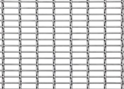 China Weave Type Architectural Wire Mesh , Facade Cladding Architectural metal Mesh for sale