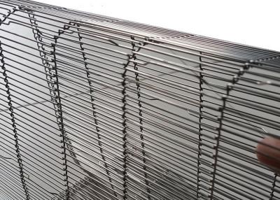 China Flexible Series Stainless Steel Decorative Wire Mesh For Space Drapery for sale
