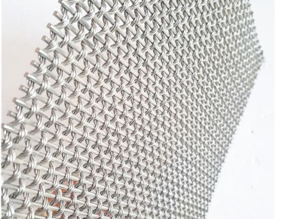 Architectural Cable Woven Decorative Wire Mesh For Staircases Isolation Screen