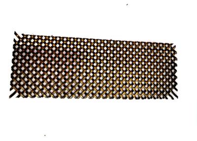 China Brass Cabinet Architectural Wire Mesh , Woven Metal Mesh Screen For Kitchen Cabinetry for sale