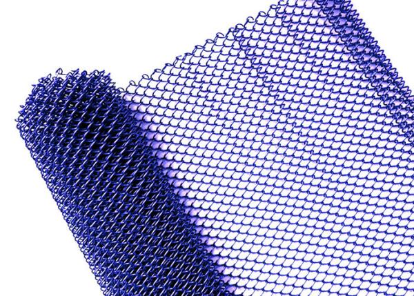 κουρτίνα σπειρών μετάλλων 0.8MM κρεμώντας ως εσωτερικό διακοσμητικό πλέγμα για την αίθουσα έκθεσης