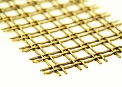 China Architectural Decorative Woven Mesh For Security Screen And Partition for sale