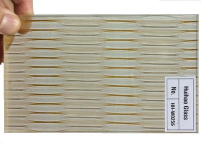 China Architectural Canopies Safety 3000 Mm Fabric Laminated Glass for sale