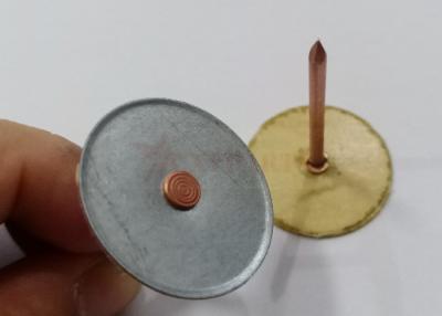 Cina Testa di tazza CD Pini di saldatura con base isolante per l'isolamento del rivestimento dei condotti in vendita