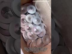 View 38mm Round Self Locking Washers For Insulation Pins To Secure Insulation Material In Place Demo
