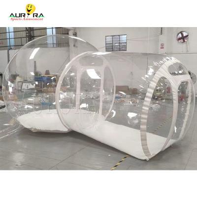 Cina Plastica PVC Casa gonfiabile a bolla Campeggio all'aperto Tenda a cupola a bolla trasparente in vendita