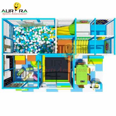China Baby Indoor Frame Soft Playground Equipment Set Ball Pool For Kids Play Area for sale