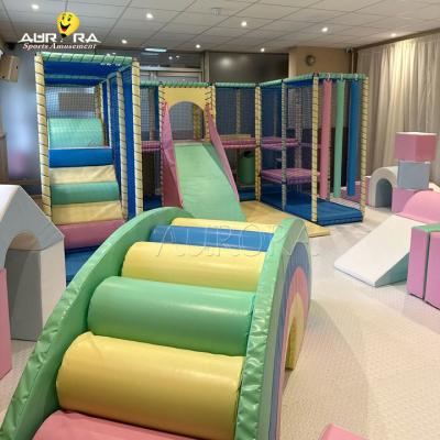 中国 屋内ソフトプレイ 屋外遊び場 パーティー レンタル 道具 遊びのマット ボールピット 販売のため