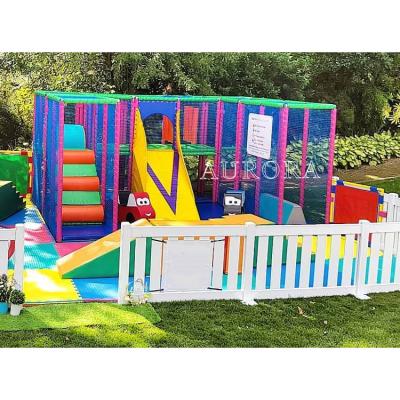 China Kids Macarons Theme Indoor Playground Equipment For City Park Te koop