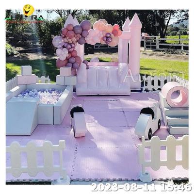 Cina Gioco morbido Parco giochi interno Set giochi per bambini personalizzati Bouncers gonfiabili all'aperto in vendita