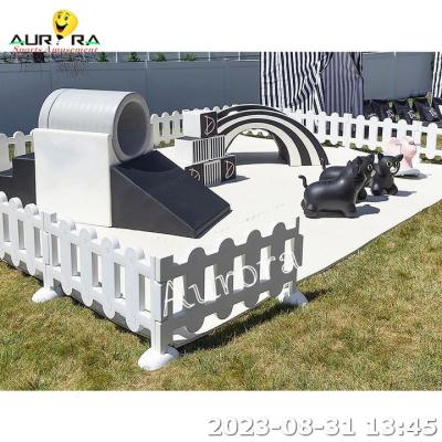 China Área de Jogos Indoor Rainbow Soft Play Outdoor Soft Play Equipamento Pequeno Paly à venda