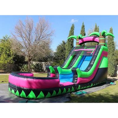 Cina Casa Jumper con piscina Slide d'acqua gonfiabile 40 Ft Mini Triangolo Casa rimbalzo in vendita