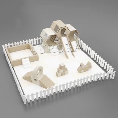 Cina Soft Play Gences Soft Play Equipment For Kids Soft Play Outdoor With Ball Pit Equipaggiamento per i bambini Soft Play Outdoor con palla in vendita
