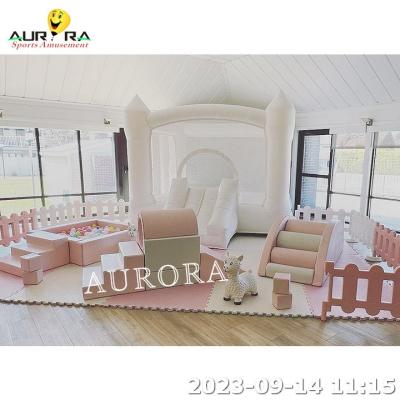 Cina Area giochi per bambini Combinazione di arrampicata Attrezzature per gioco morbido Bouncer gonfiabile in vendita