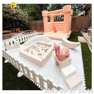 China Inflatable Soft Play Equipment Soft Play Set Cheap Indoor Playground bounce house for sale