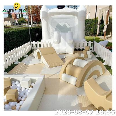Cina Soft Play Climbers Parco giochi Potta di palla con attrezzature di scivolo Area bambini al chiuso in vendita