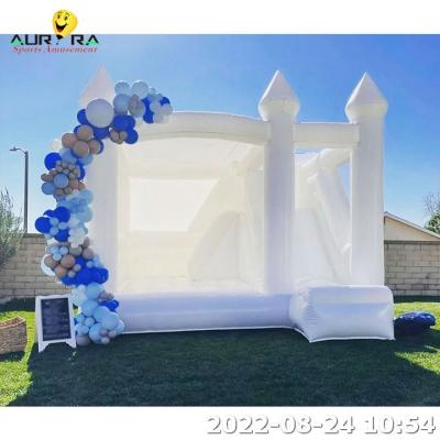 China House Bouncing Inflatable Bounce House For Party White Jumping Bouncer for sale