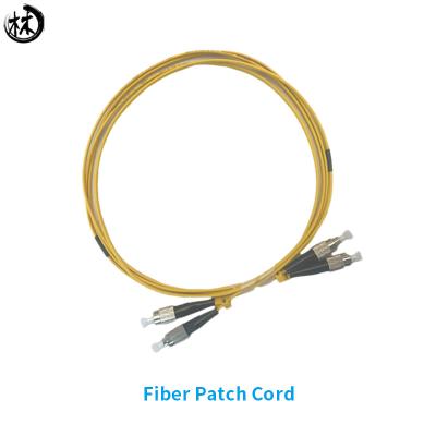 PVC Jacket Duplex Patch Cord , Fiber Jumper Cables For FTTH FTTB FTTX Network