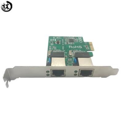 China PICE *1 dual port gigablt ethernet NIC for sale