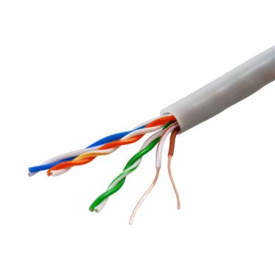 China Cabo ethernet de UTP CCA 0.57mm 23AWG 305m/Roll CAT6 à venda