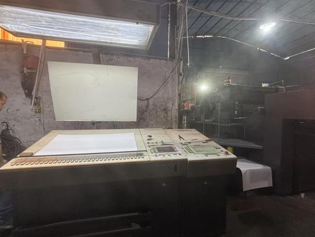 Heidelberg SM102-2 control panel detail