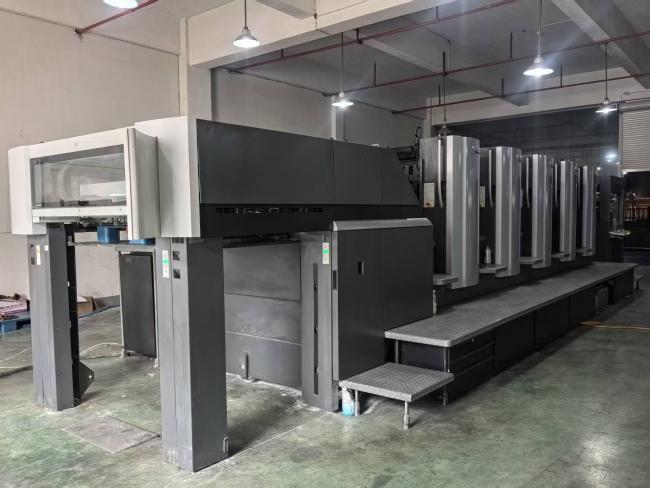 Heidelberg CX102-5 printing machine front view