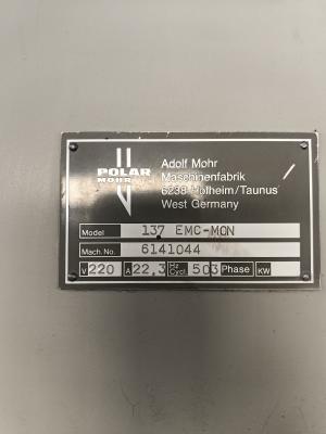 China Polar 115 137 Cutter Guillotine Cutter Machine Paper Cutter Blade for Precise Cutting for sale