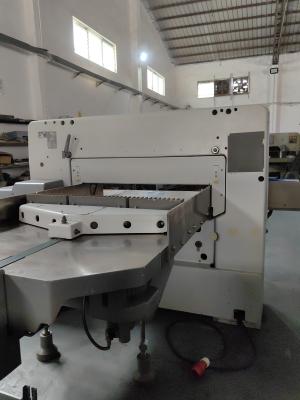 Cina Guillotina di carta polare da 115 cm computerizzata da 45 t/m per tagliare la carta in modo rapido e preciso in vendita