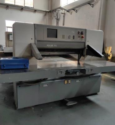 Cina Guillotina di carta polare da 115 cm computerizzata da 45 t/m per tagliare la carta in modo rapido e preciso in vendita