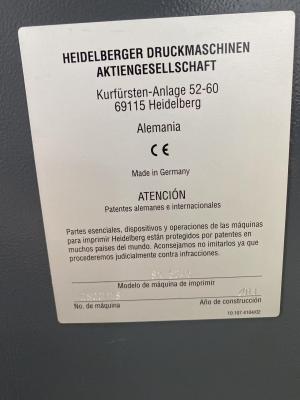 China Impressora Offset Heidelberg SX52-5 de 5 cores usada 15.000 folhas/hora à venda