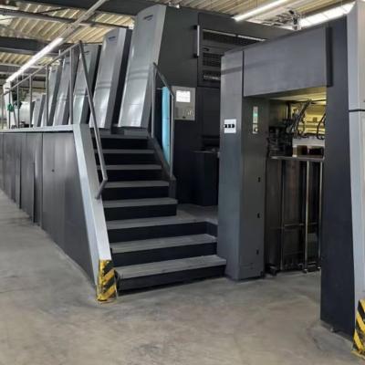 Китай Использованная офсетная печатная машина Heidelberg XL162-5+L 2017 года выпуска, отличное состояние продается
