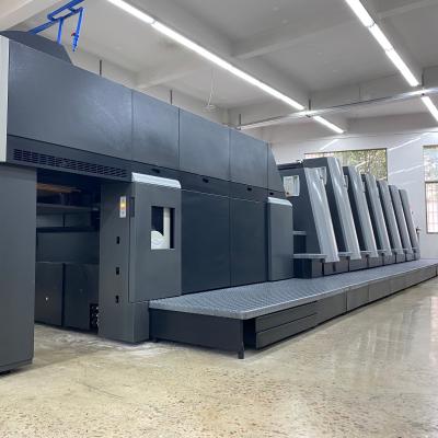 Китай Использованная офсетная печатная машина Heidelberg XL75-6+L с покрытием модели 2010 года продается