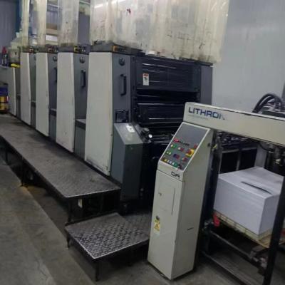 China Used Komori 426 Automatic Multicolor Offset Printing Machine with Screen Plate for sale