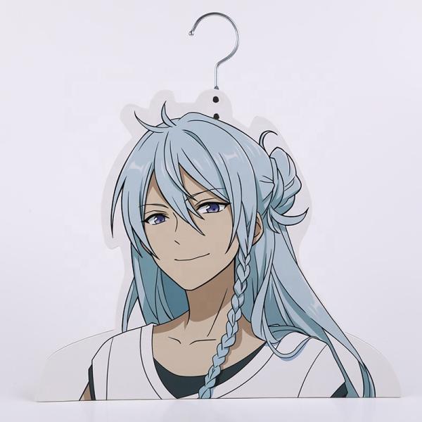 Quality Custom Character Die-Cut Paper Hanger | Wholesale Apparel Retail Display for sale