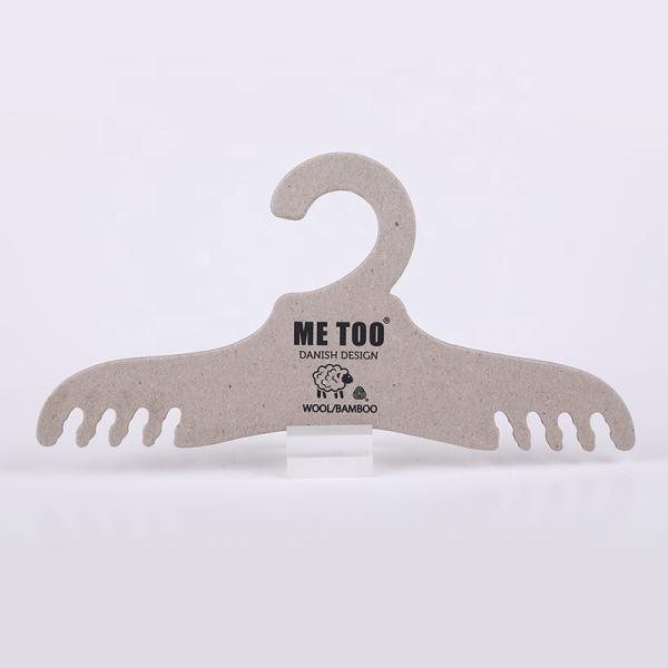 Quality 2mm Thickness 2.5mm Thickness 3mm Thickness Eco Friendly Cardboard Underwear Hangers Biodegradable Paper Hangers for sale