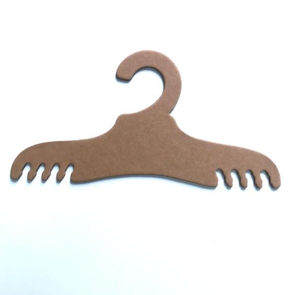 Quality 3.5mm and 4mm Thickness Cardboard Underwear Hangers with <±1mm Tolerance for Precision Display for sale
