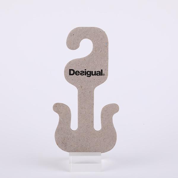 Quality FSC Custom Logo Recyclable Cardboard Shoes Hangers For Flip Flops And Sandals for sale
