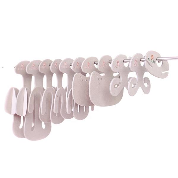 Quality FSC Certified Recycled Cardboard Hanger For Sandals Slippers Retail Display Customizable for sale